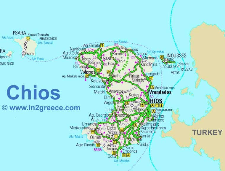 Chios, essential information and travel guide