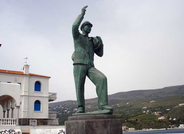 Andros island Greece