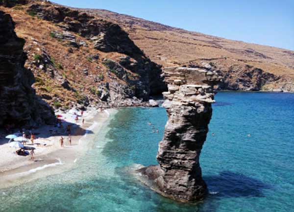 Andros island Greece