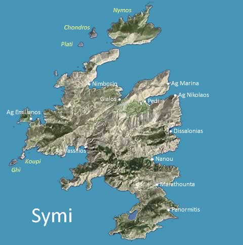 Essential information about Symi island Greece