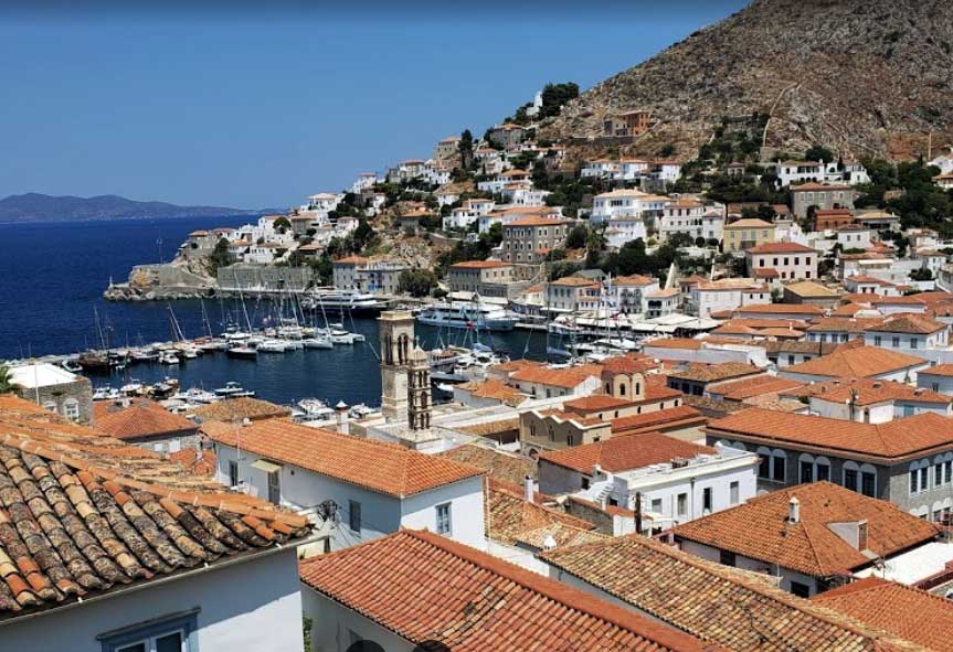 Information about Hydra island Greece