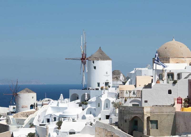 Oia, the most picturesque part of Santorini