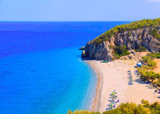 Discover the beaches of Samos