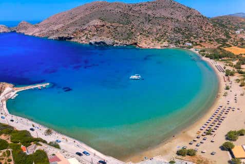 Syros island Greece, the capital of the Cyclades