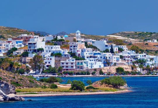 Milos, information about the island of Milos Greece