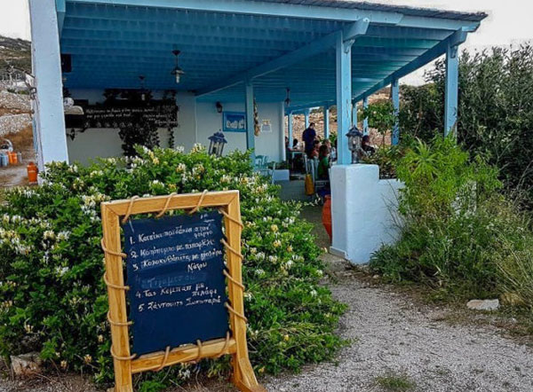 Where to eat in Donoussa, Restaurants taverns and cafes