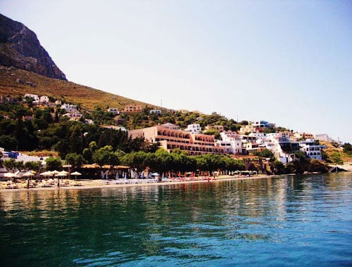 The tourist resort of Masouri In Kalymnos