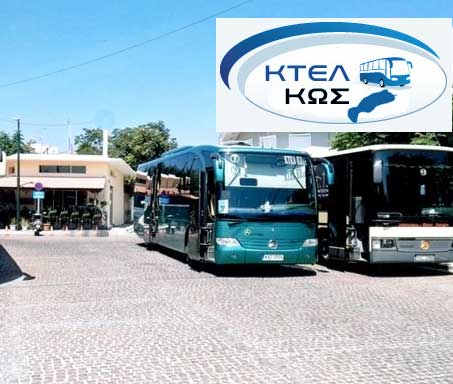 KTEL Buses in Kos