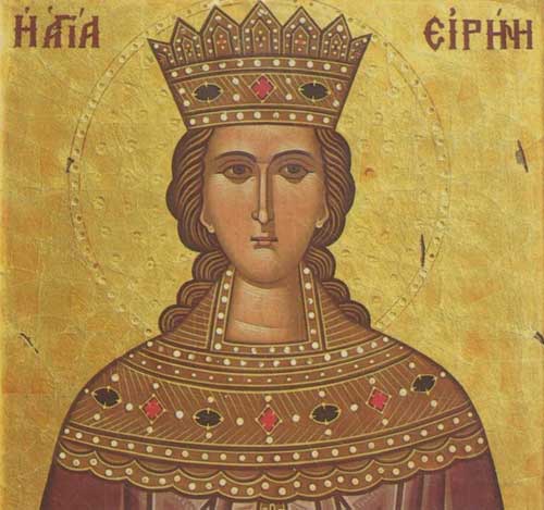 Saint Irene, brief history of St Irene