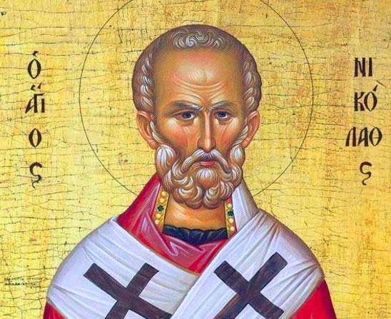 Saint Nicholas, patron of sailors and children