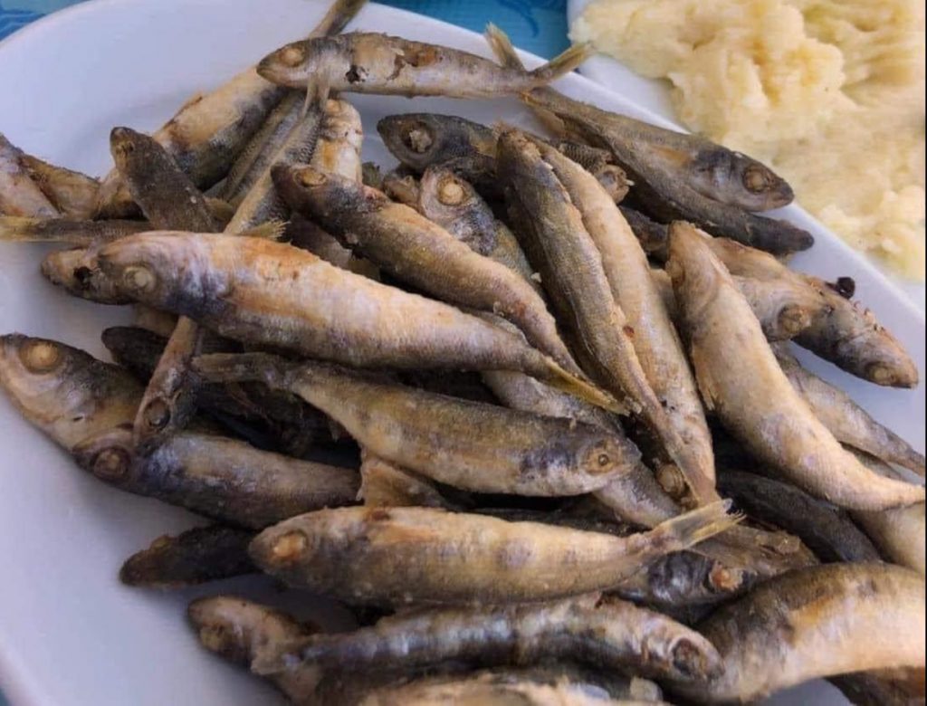 Marides with Horta best summer food in Greece