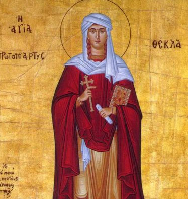 Saint Thecla : Greek Orthodox Saint