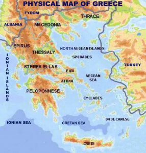 Detailed Maps of Greece and the Greek islands