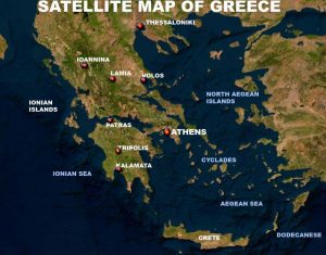 Detailed Maps of Greece and the Greek islands