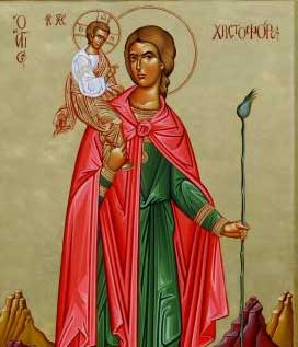 Saint Christopher, Life and Martyrdom