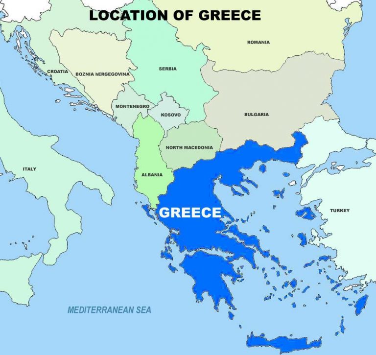 Detailed Maps of Greece and the Greek islands