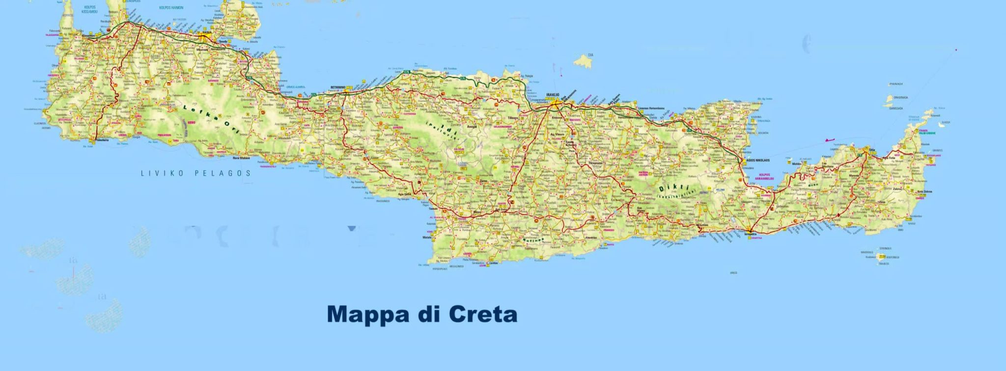 Creta Mappa – Mappa Grecia