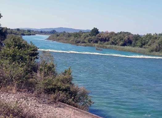 Die Flüsse Griechenlands: