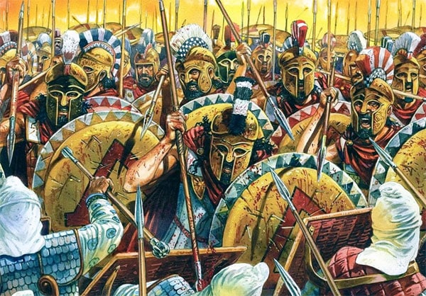 Detailed history of the Persians Wars