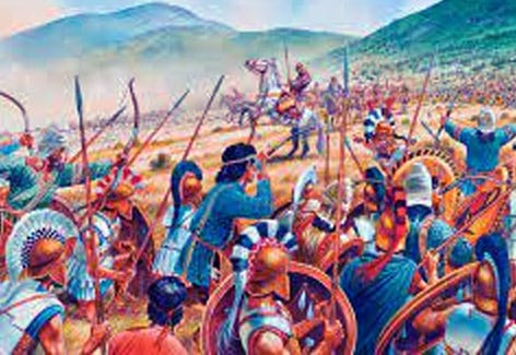 Detailed history of the Persians Wars