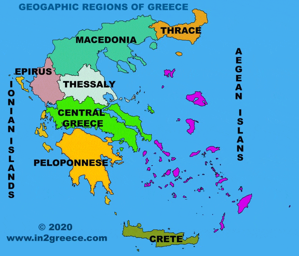 Greek Map
