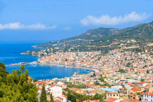 Vathy, Samos huvudstad