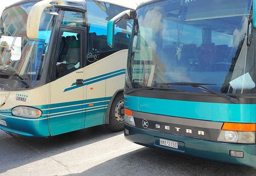 KTEL Buses in Greece, routes schedules timetables