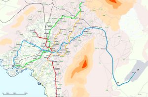 History and Map of Athens Metro