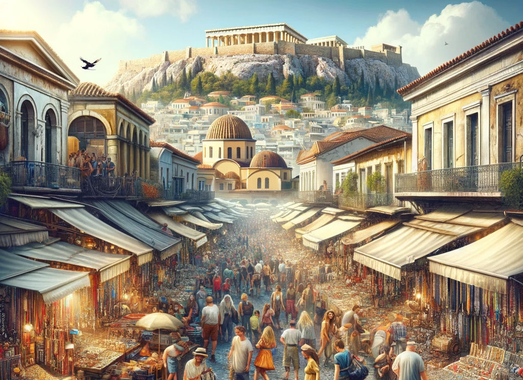 Greece, A Shopper's Paradise from local Markets to Modern Malls