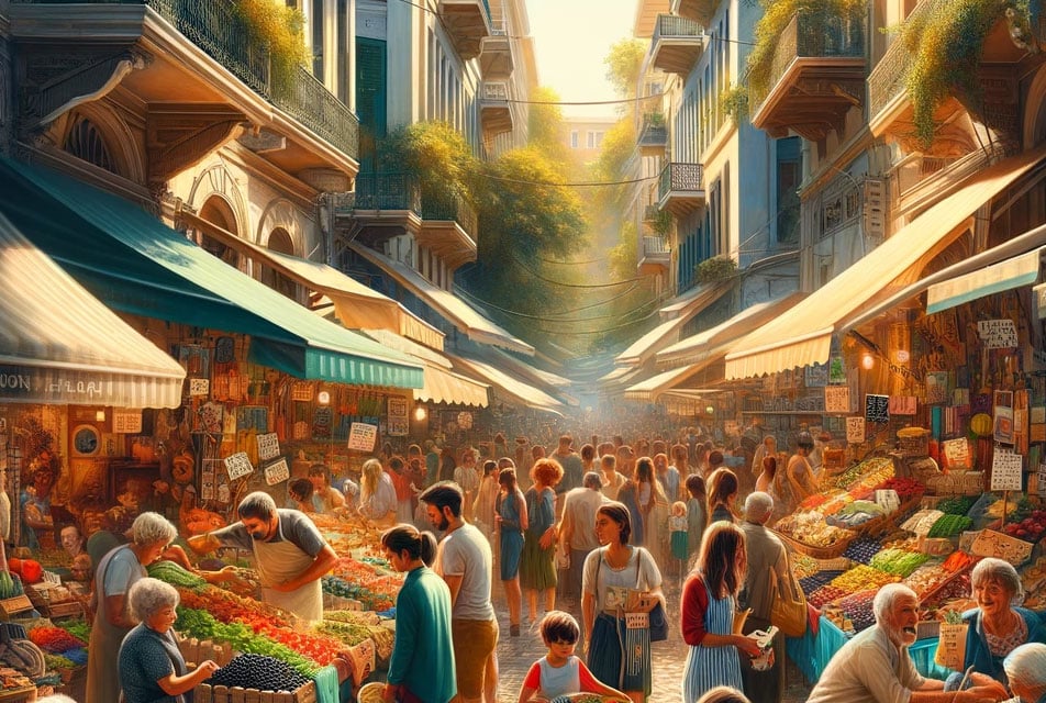 Greece, A Shopper's Paradise from local Markets to Modern Malls