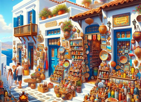 Greece, A Shopper's Paradise from local Markets to Modern Malls